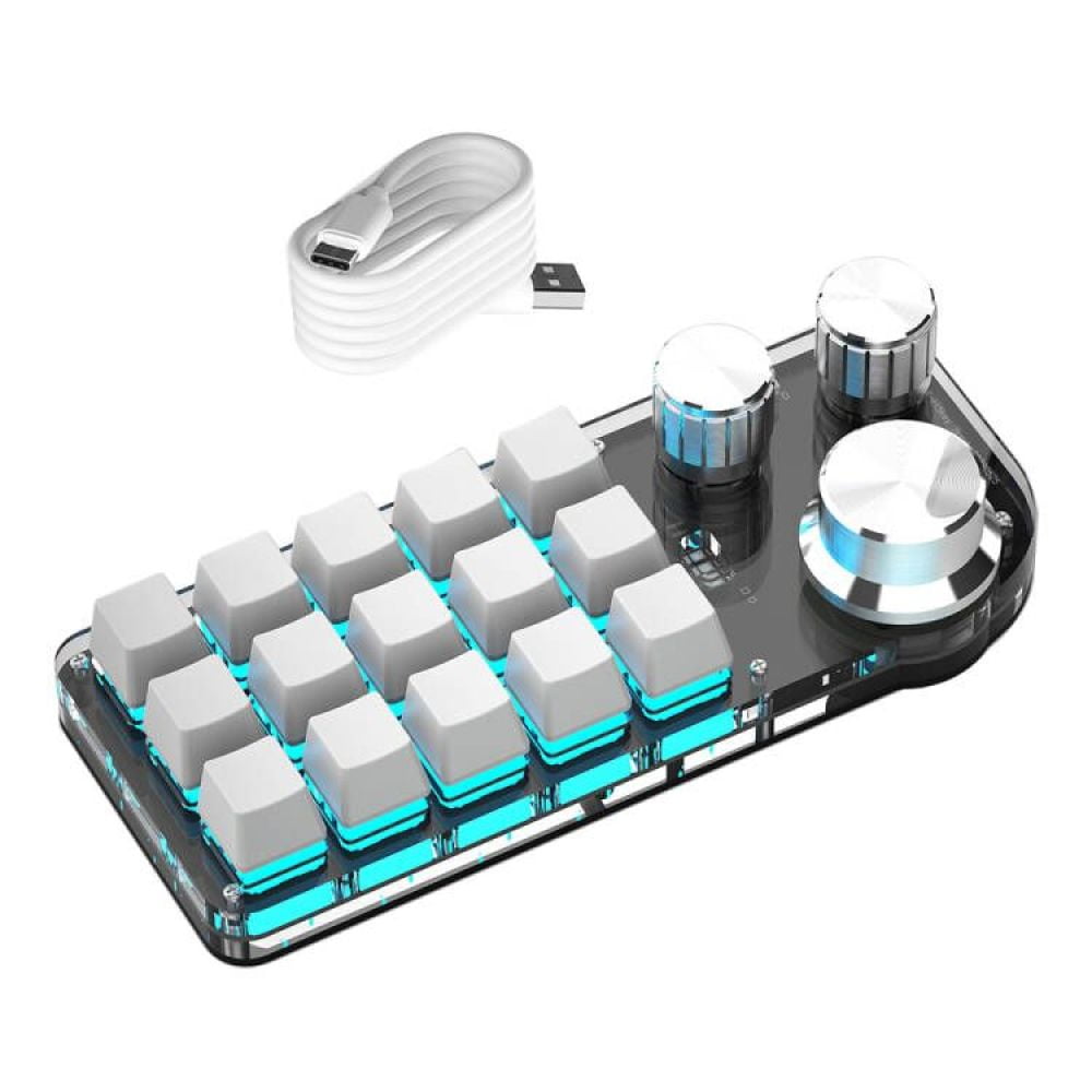 Bluetooth 5.0 Programming Custom Macro Keyboard RGB Mechanical Keyboard ...