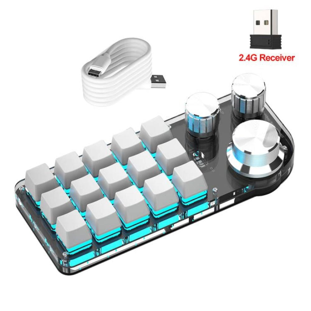 Bluetooth 5.0 Programming Custom Macro Keyboard RGB Mechanical Keyboard For Photoshop Gaming ...