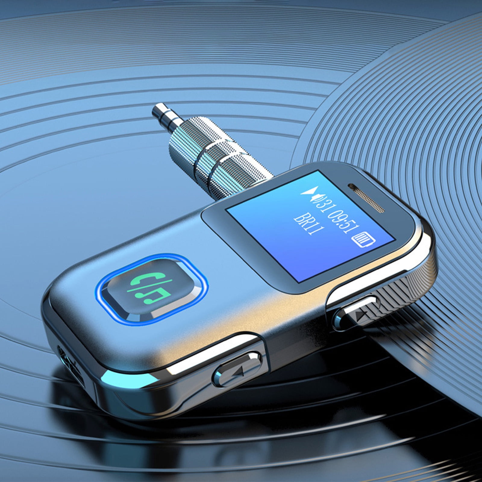 Bluetooth 5.0 Receiver Car AUX Adapter | Noise Cancelling Audio ...