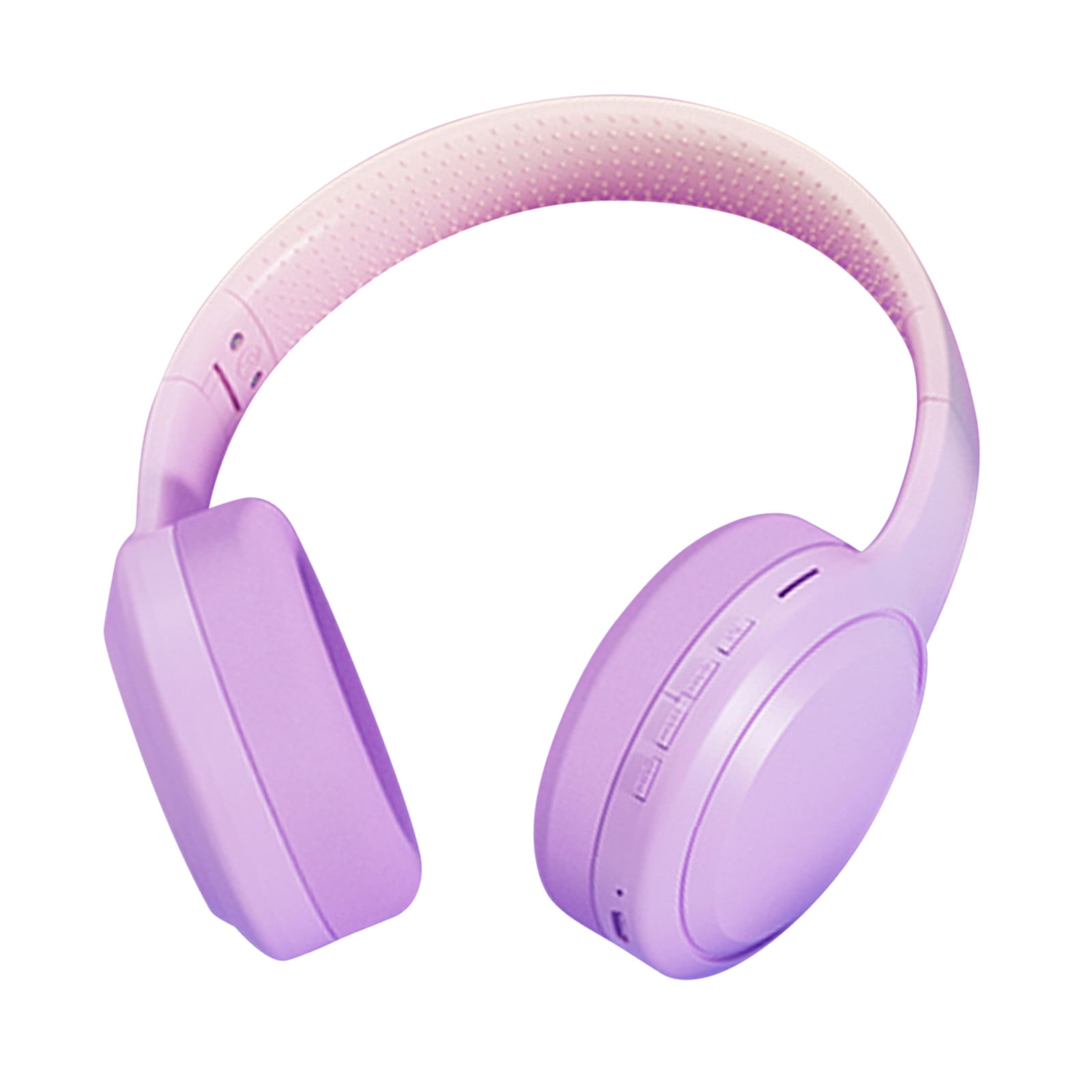 Bluetooth 5.0 Subwoofer Head-Mounted Foldable Headphones Built-in Mic ...