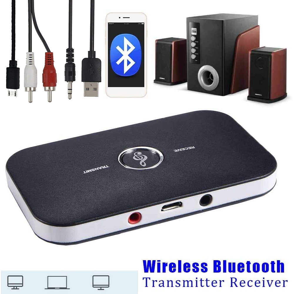Bluetooth 5.0 Transmitter Receiver,2-in-1 Wireless Audio Adapter,3.5mm ...