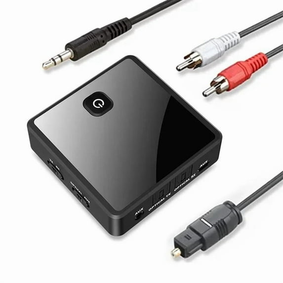 Bluetooth 5.0 Transmitter Receiver 3.5mm AUX Optical Wireless Audio ...
