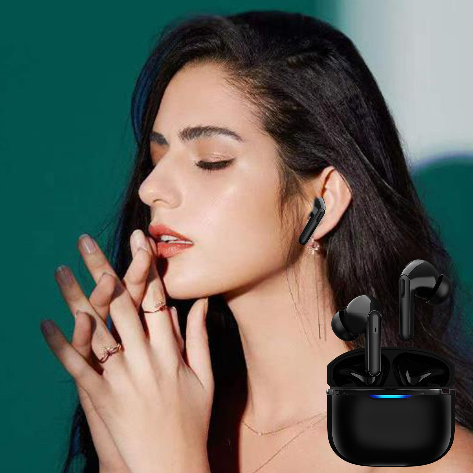 Bluetooth 5.1 Wireless Half In Ear Earphones With Strong Battery Life ...