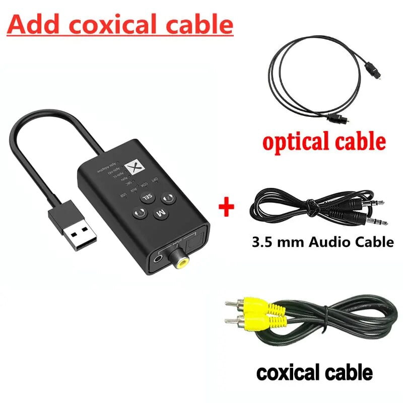 Bluetooth 5.2 Transmitter APTX HD LL Low Latency Adaptive USB Wireless ...