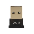 Bluetooth 5.3 Adapter for PC USB Bluetooth Dongle Receiver Transmitter ...