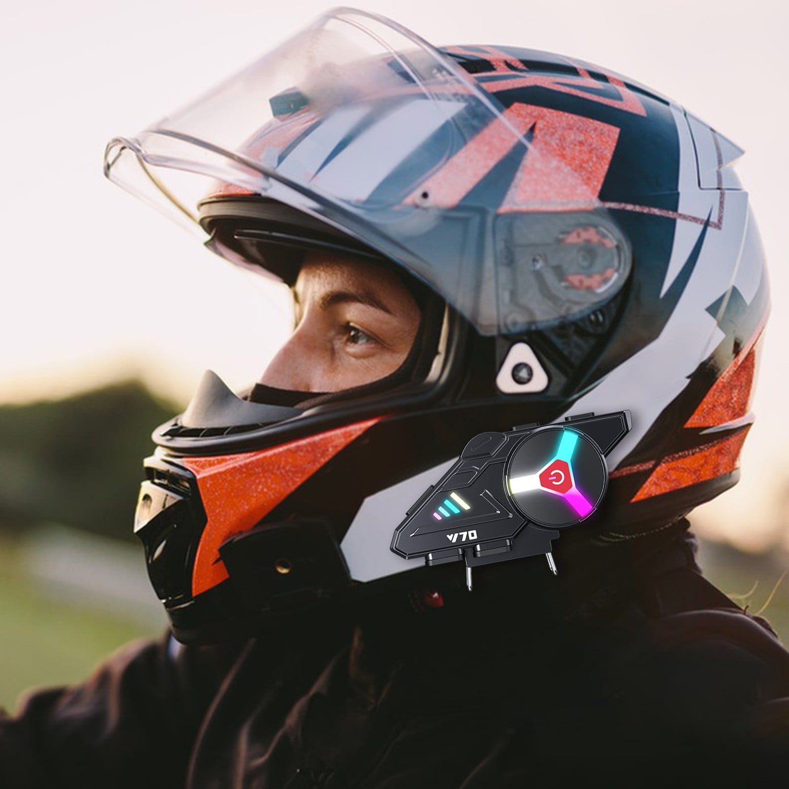 Bluetooth 5.3 RGB Cool Lighting Intelligent Voice Noise Reduction ...