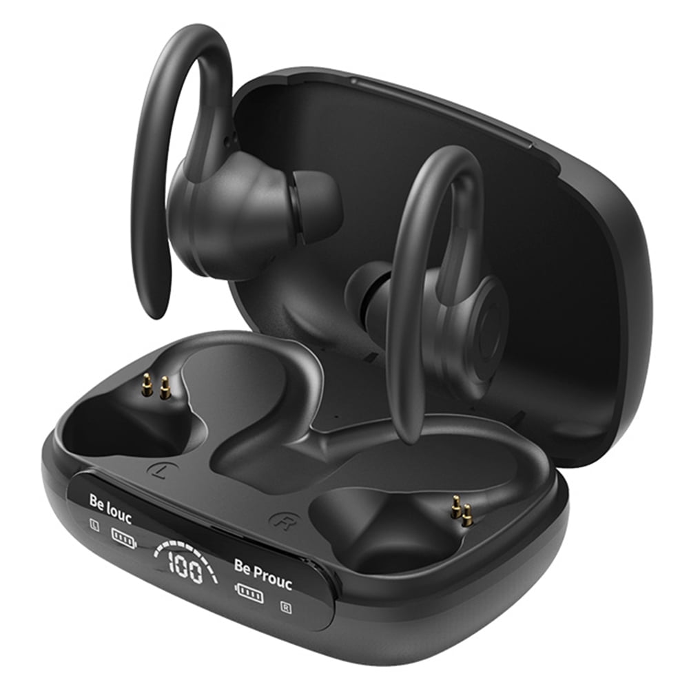 Bluetooth 5.3 TWS Wireless Earbuds - 160H Playtime with LED Charging ...