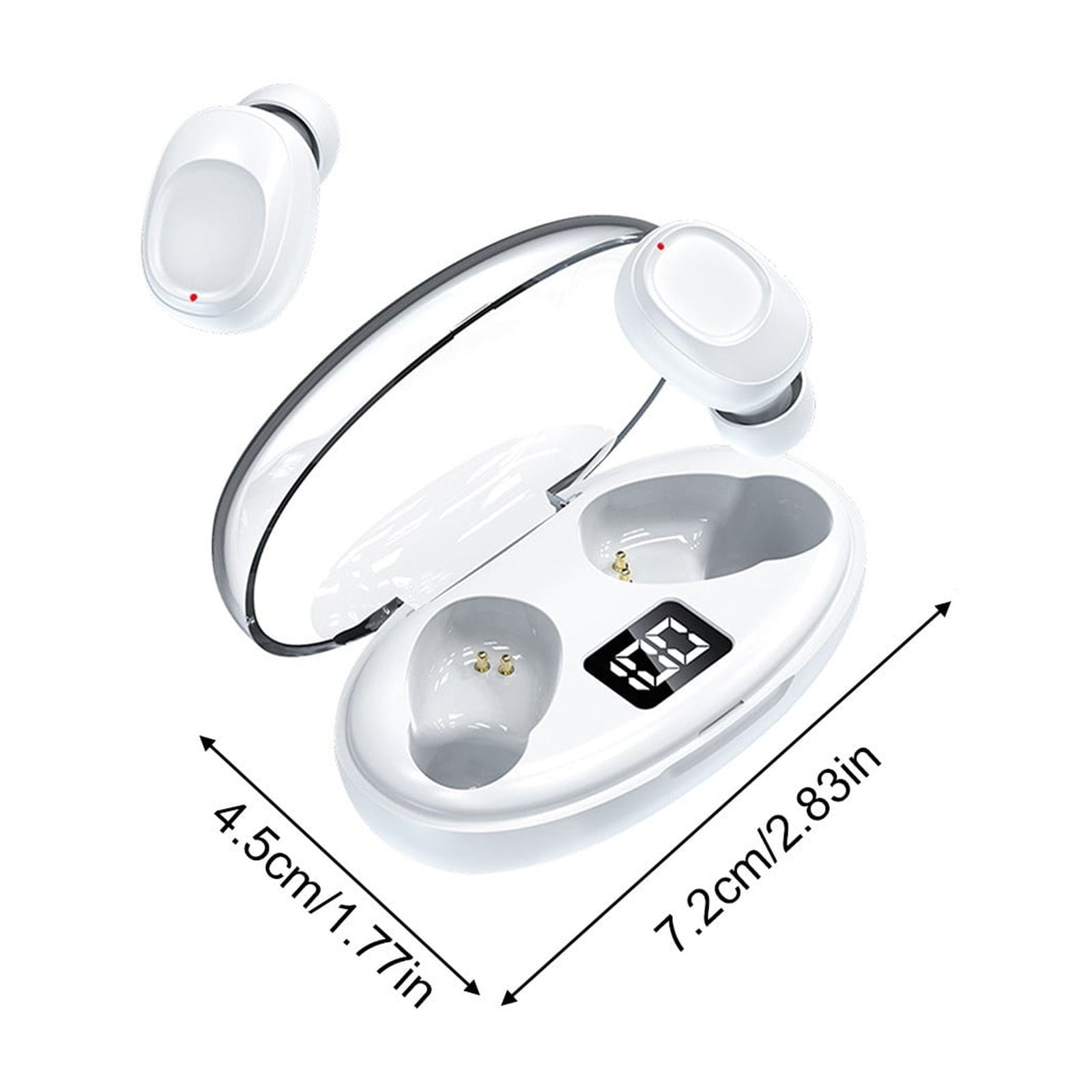 Bluetooth 5.3 Wireless Earphones | Dual Mic Noise Reduction | Ultra ...
