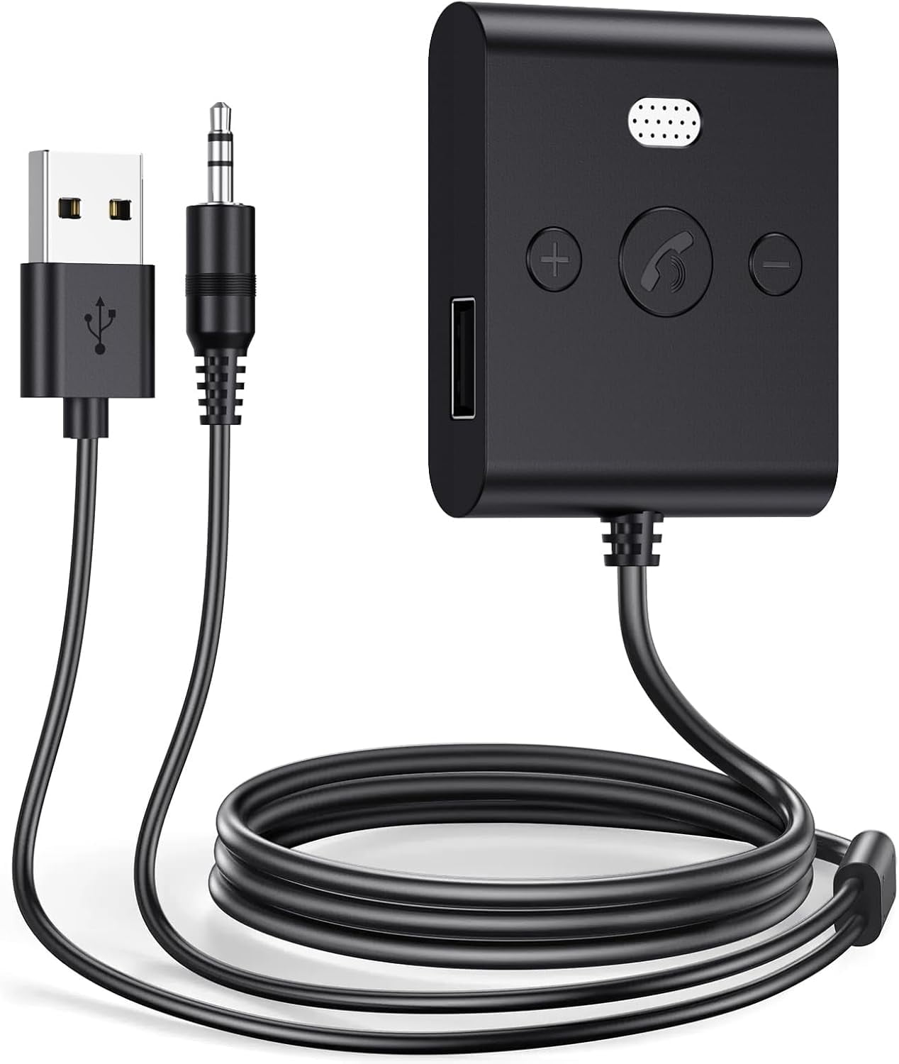 Bluetooth 5.4 AUX Car Adapter Enhanced Connection with Noise ...