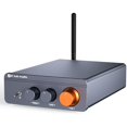 Bluetooth 5.4 Amplifier, 300W x2 Wireless Mini Amplifier Home Audio ...