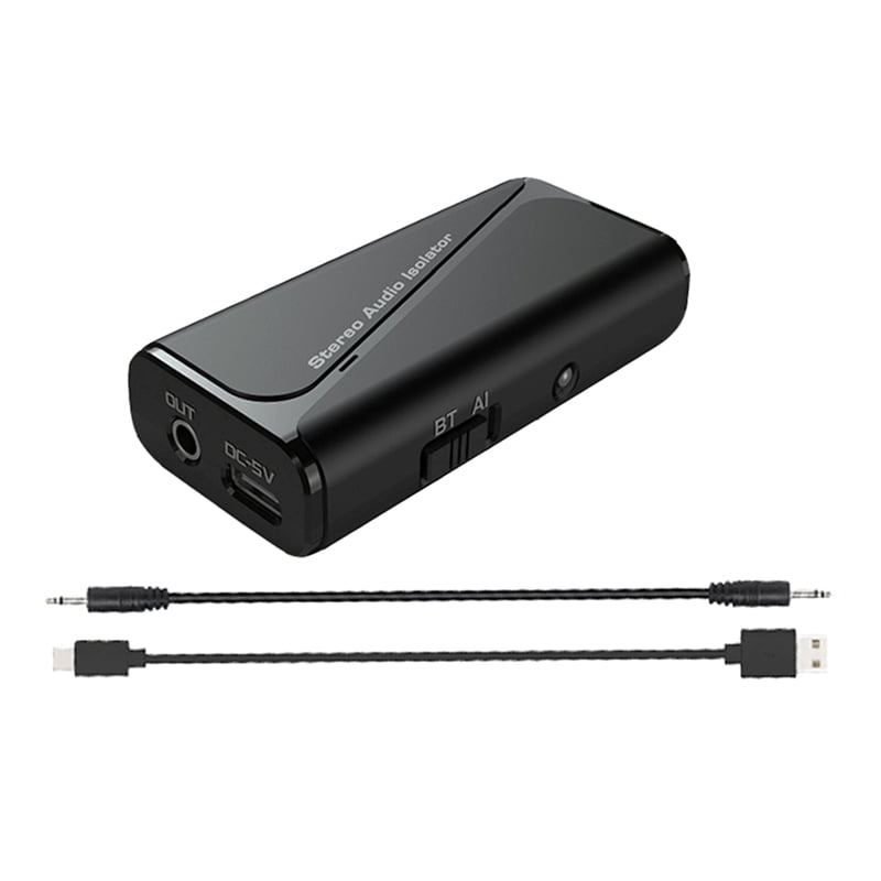 Bluetooth 5.4 Audio Receiver 3.5mm Anti-Interference Ground Loop Noise ...