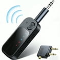 Bluetooth Transmitter Receiver, 3.5mm Aux Audio Jack Adapter for in ...