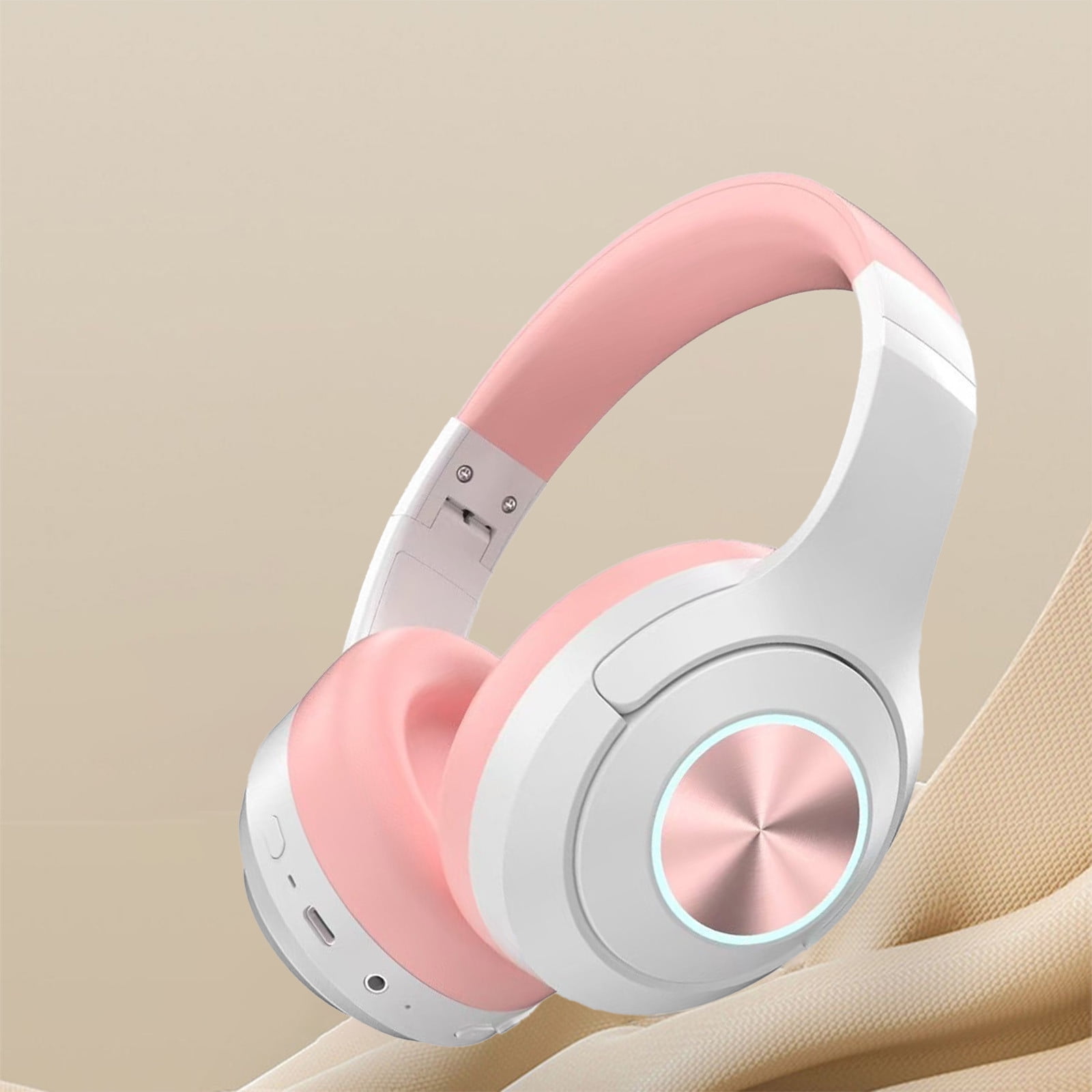 Bluetooth 5.4 Wireless Over-Ear Headphones with Microphone,Hi-Fi Stereo ...