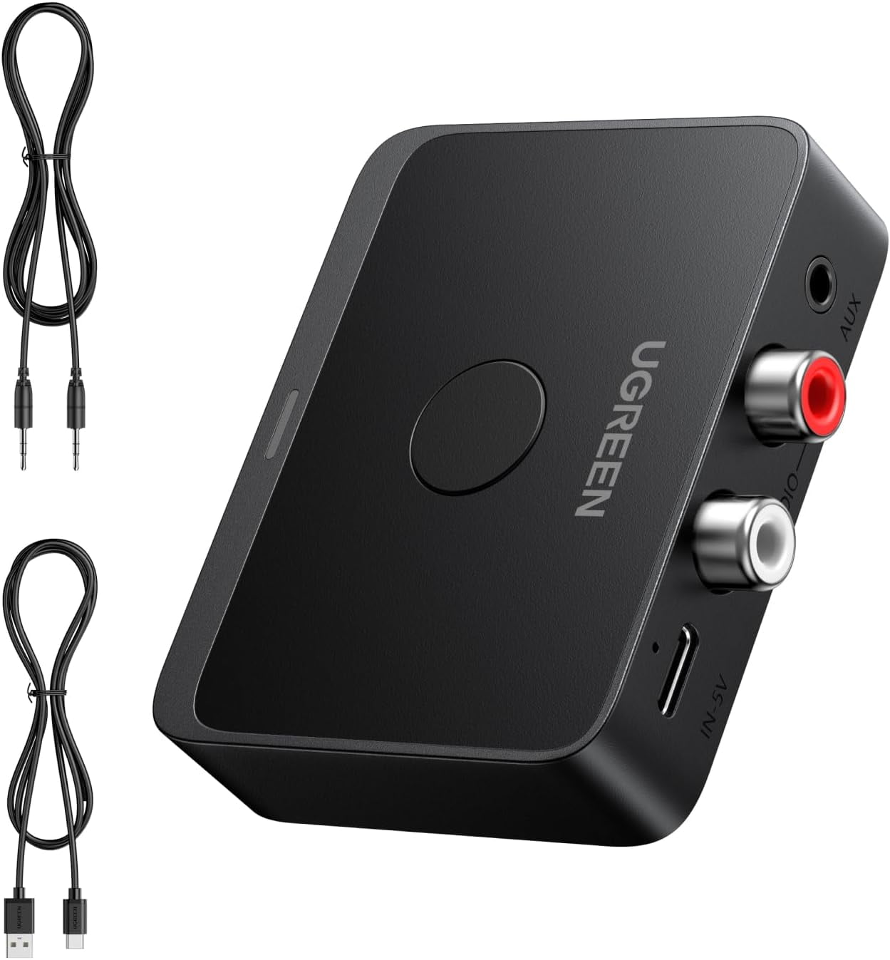 Bluetooth 6.0 Receiver with LDAC, Hi-Res Wireless Audio Adapter with ...
