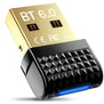 XIEANDKONG USB Bluetooth 6.0 Adapter for PC Laptop, EDR Wireless Dongle ...