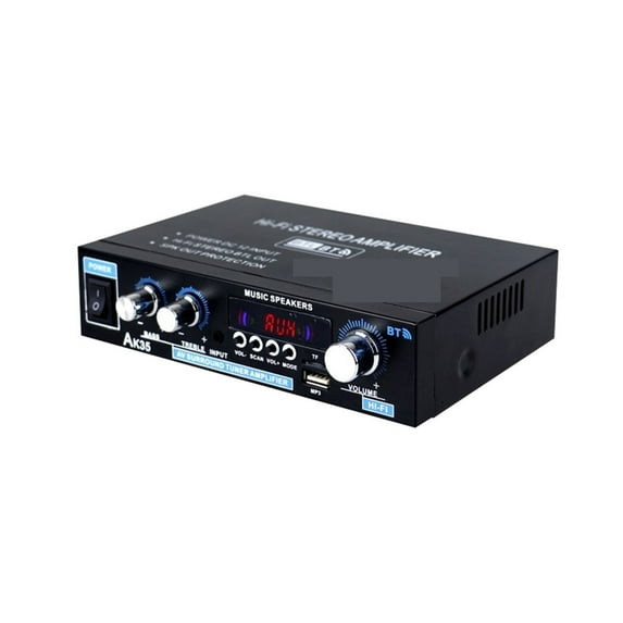 Bluetooth Amplifier 60W Home Digital Amplifiers with Remote Control ...