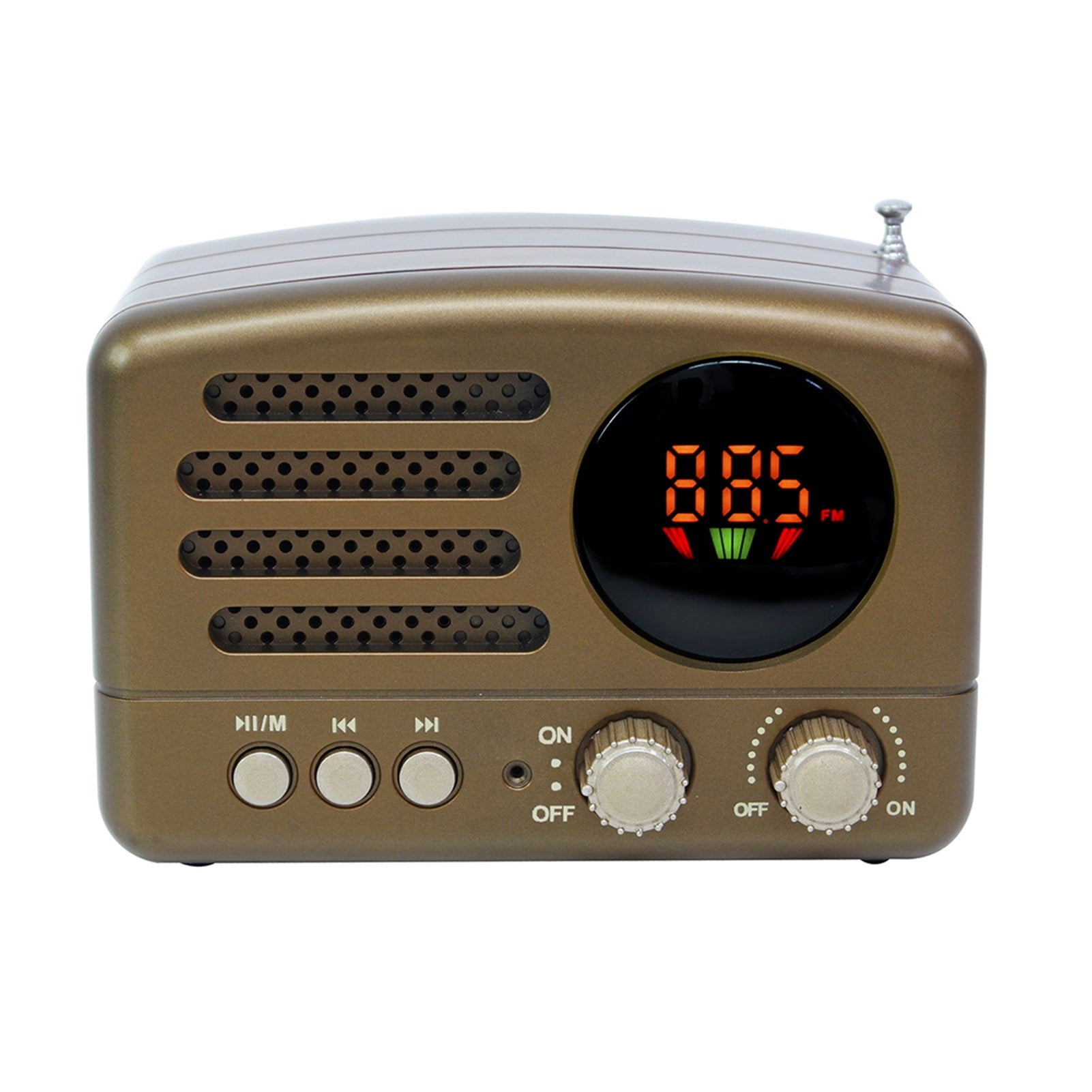 Bluetooth With Antenna Radio USB Charging Receiver TF Card Slot FM AM ...