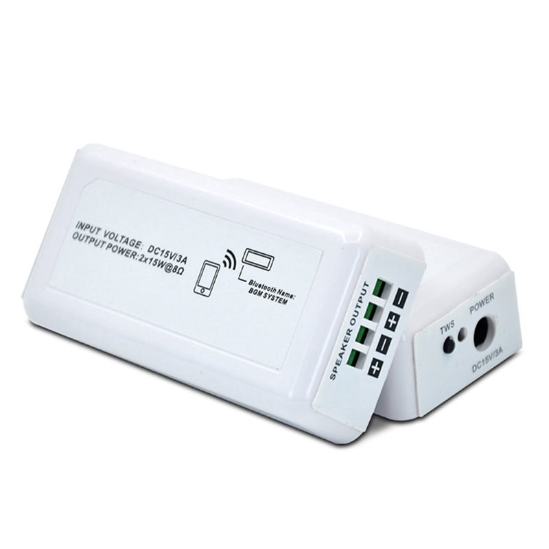 Bluetooth Audio Amplifier Home Power 15W X2 Mini Amplifier for Bathroom ...