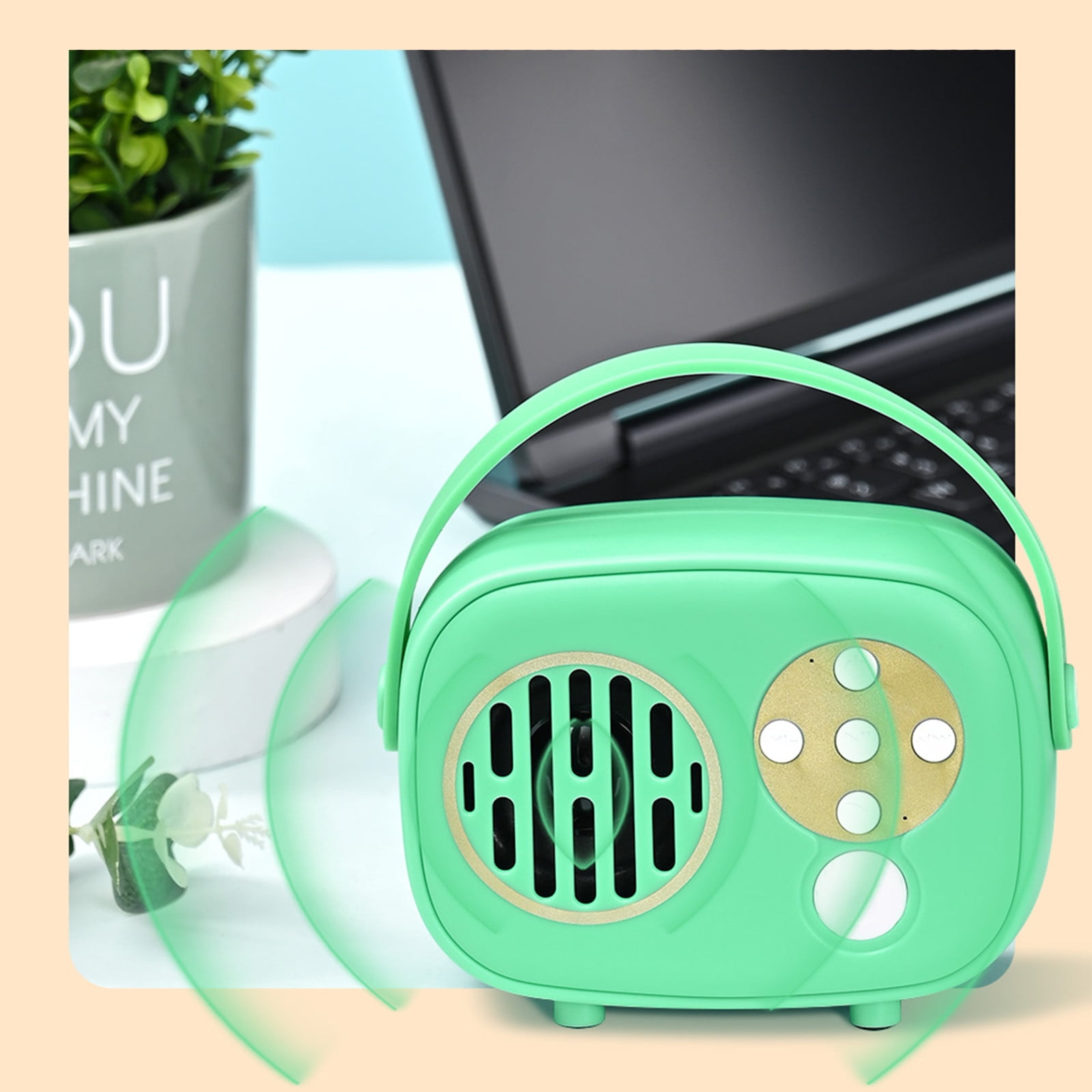 Bluetooth Audio, Cute Type 5.0 Mini Bluetooth Audio HIFI Sound Quality ...