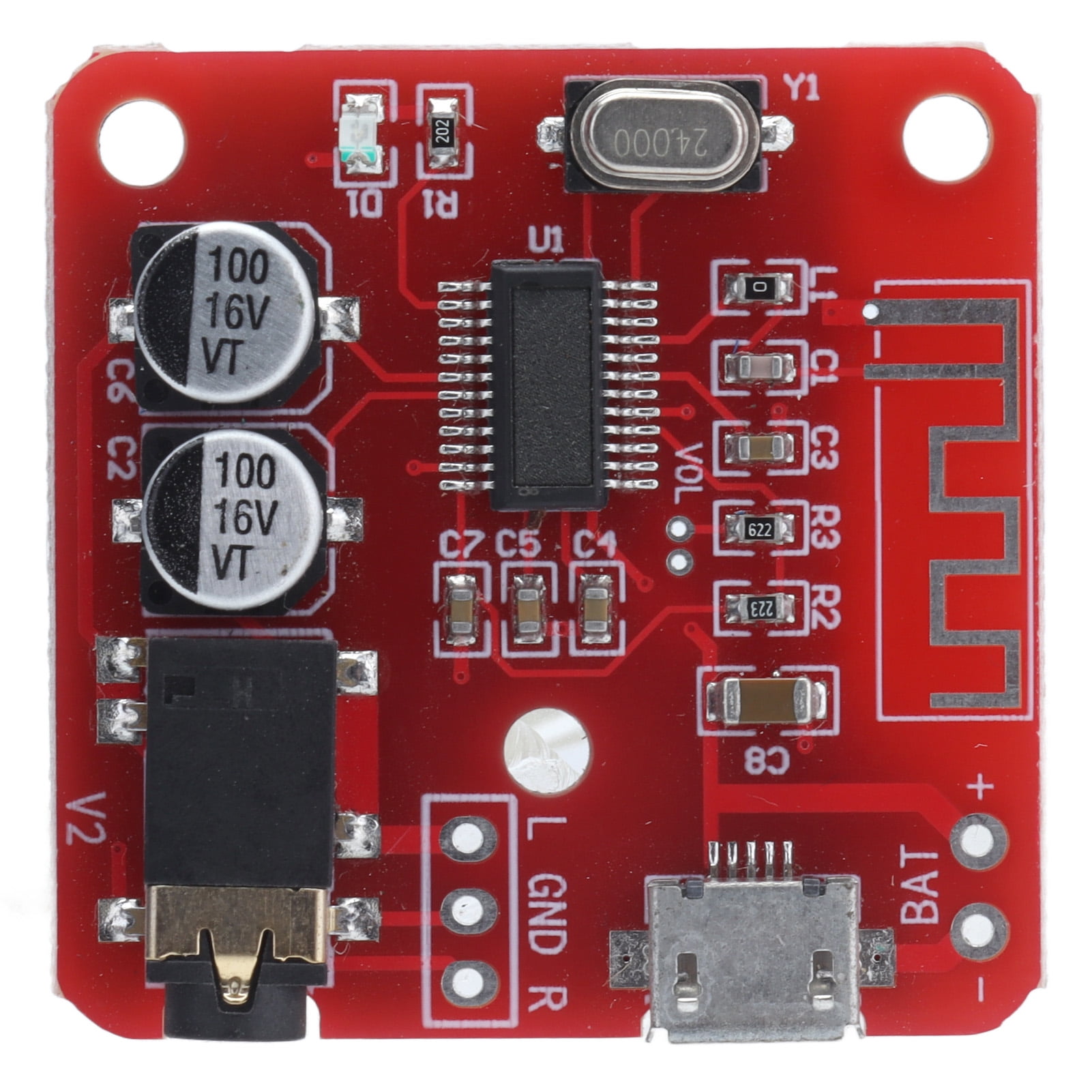 Bluetooth Audio Receiver Board 5.0 HD Audio MP3 Lossless Decoder ...