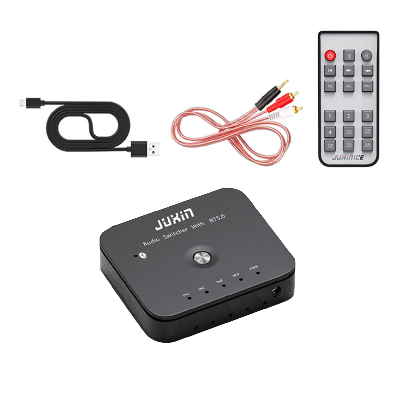 Bluetooth Audio Switch Box Connect to Computer, Smartphone, DVD Player ...