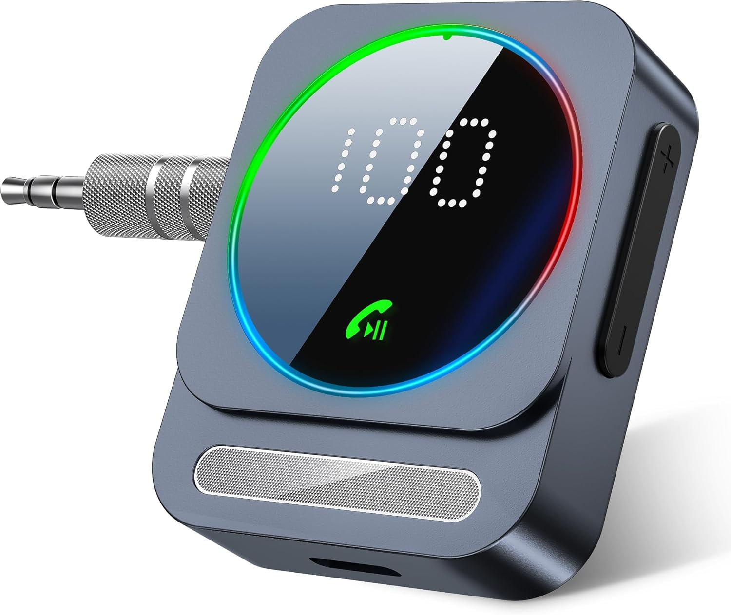 Bluetooth Aux Adapter, Bluetooth 5.3 Receiver for Car, Wireless Audio ...