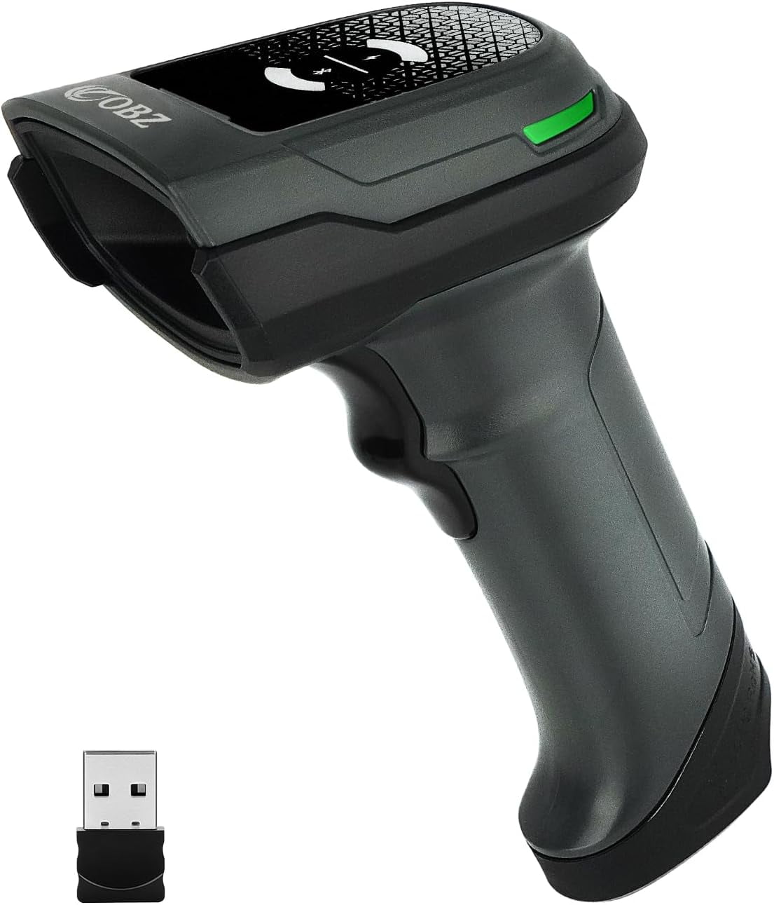 Bluetooth Barcode Scanner, 2D 1D QR Code Scanner, Handheld 2.4G Barcode ...