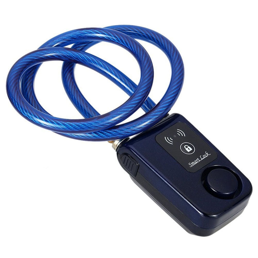 Bluetooth Bike Lock Alarm 110dB Universal Security Smart Bike Alarm ...