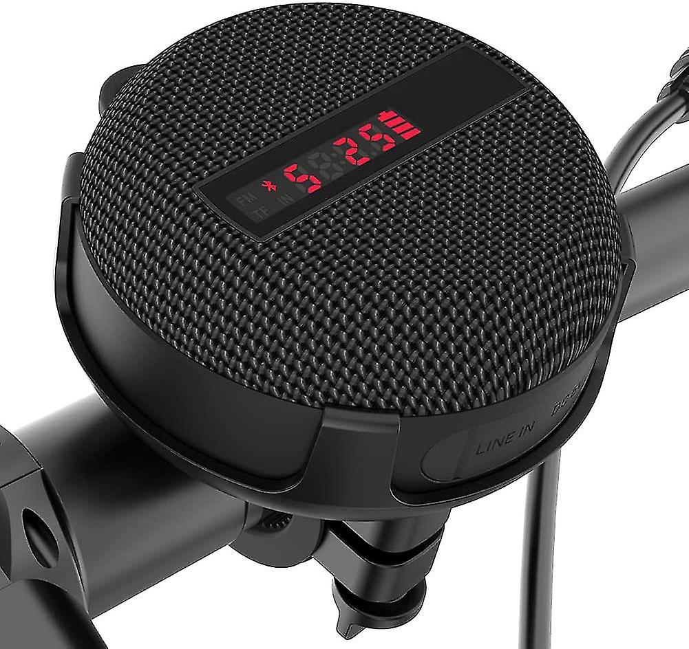 Bluetooth Bike Speaker,portable Bicycle Speaker,battery Display And ...