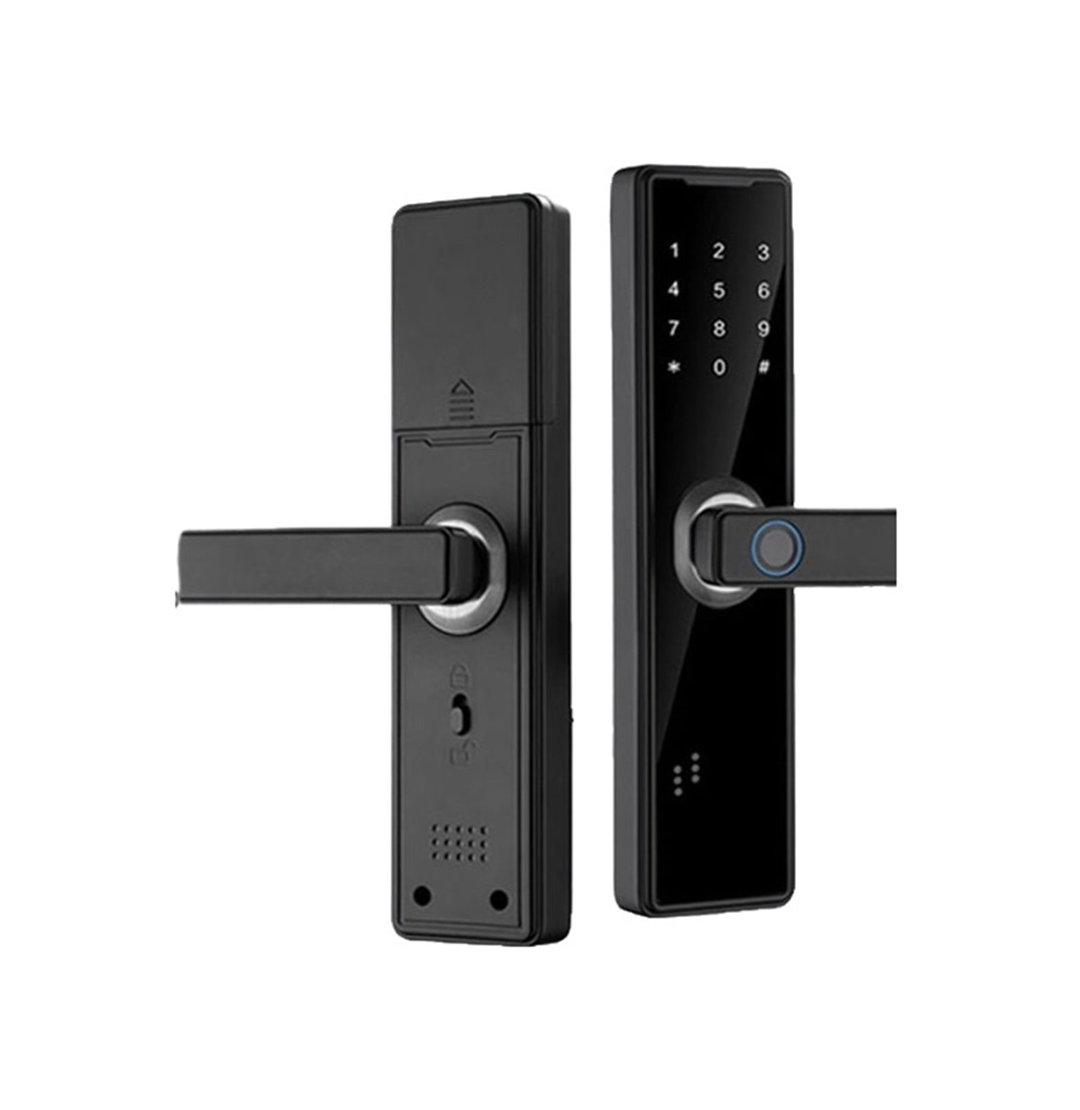 Bluetooth Biometric Fingerprint Door Lock Smart Lock - Walmart.com