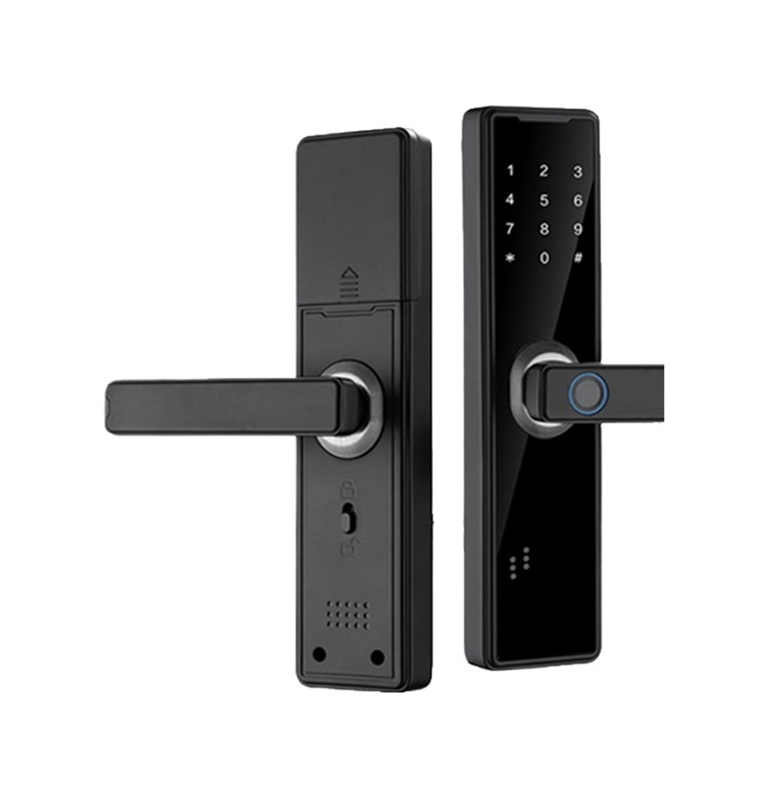 Bluetooth Biometric Fingerprint Door Lock Smart Lock - Walmart.com