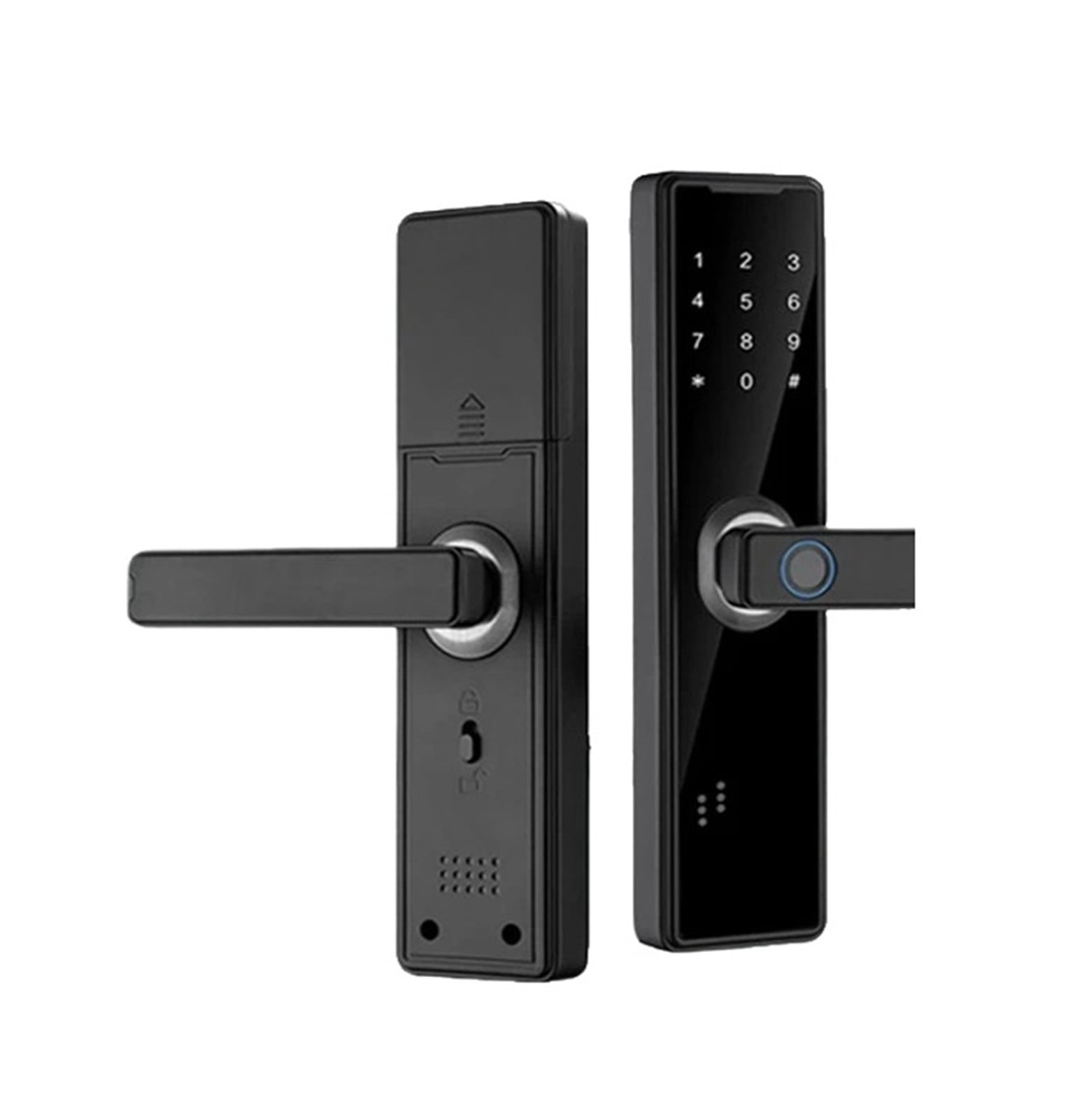 Bluetooth Biometric Fingerprint Door Lock Smart Lock - Walmart.com