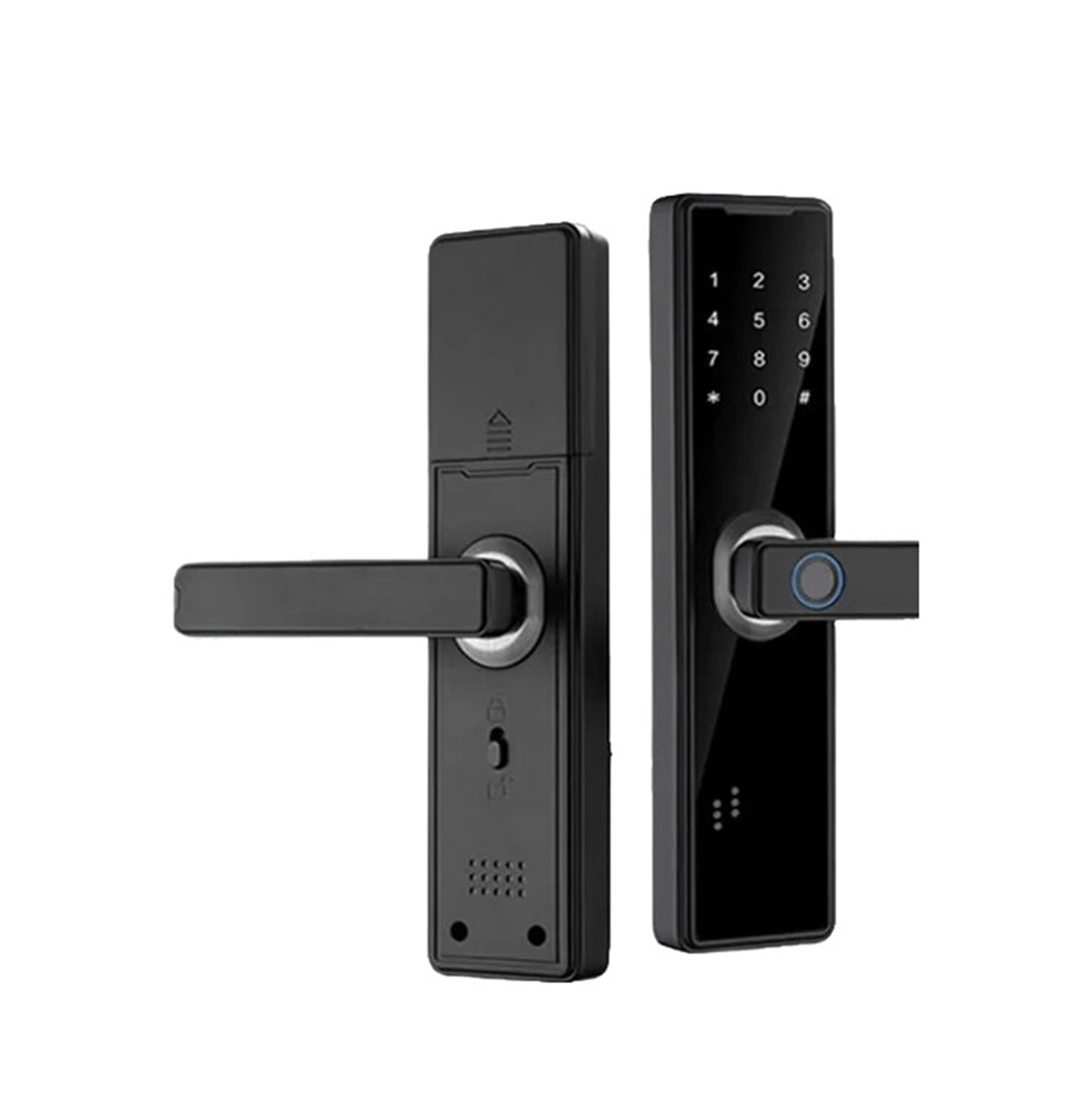 Bluetooth Biometric Fingerprint Door Lock Smart Lock - Walmart.com