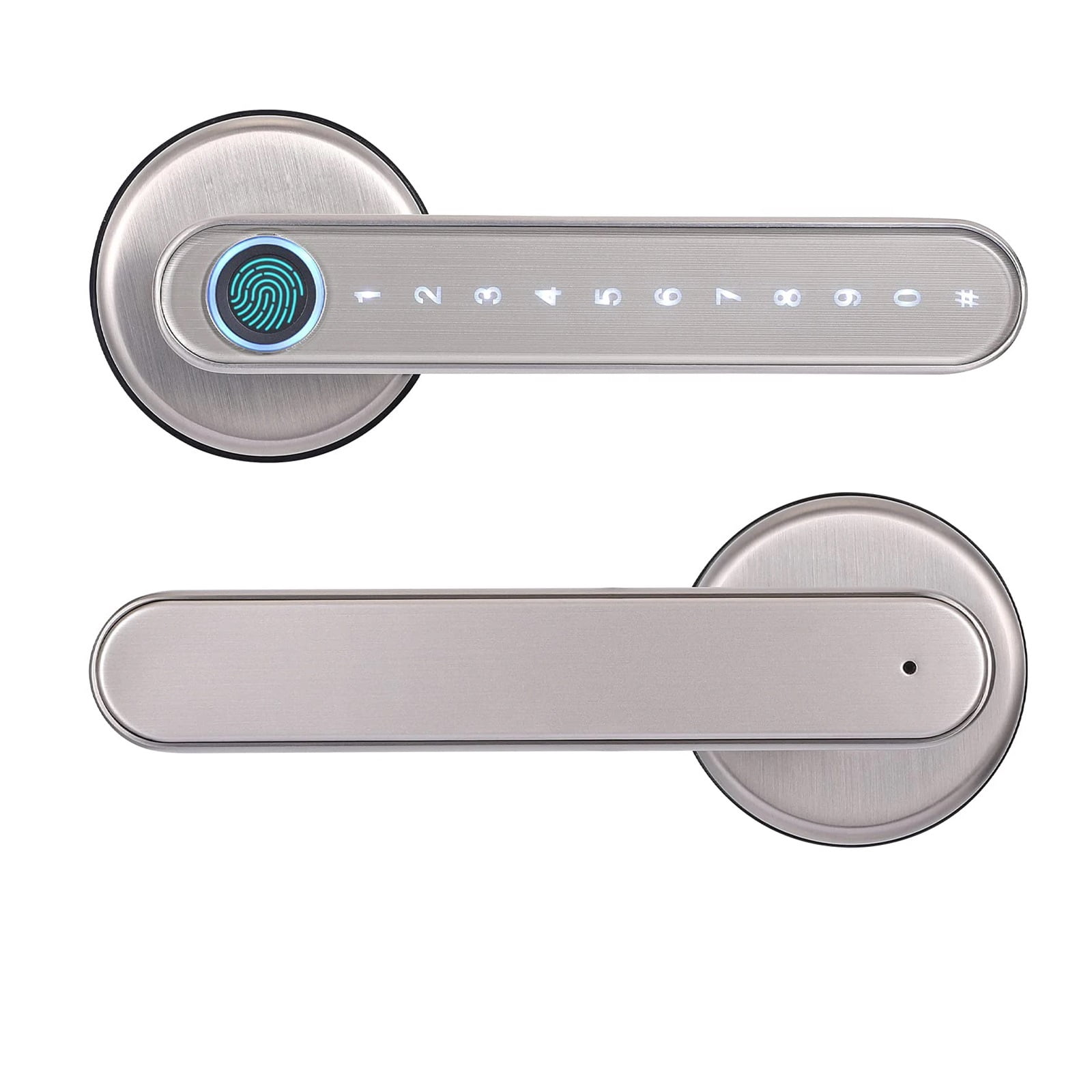 Bluetooth Biometric fingerprint lock Key Gold color lock APP Digital ...