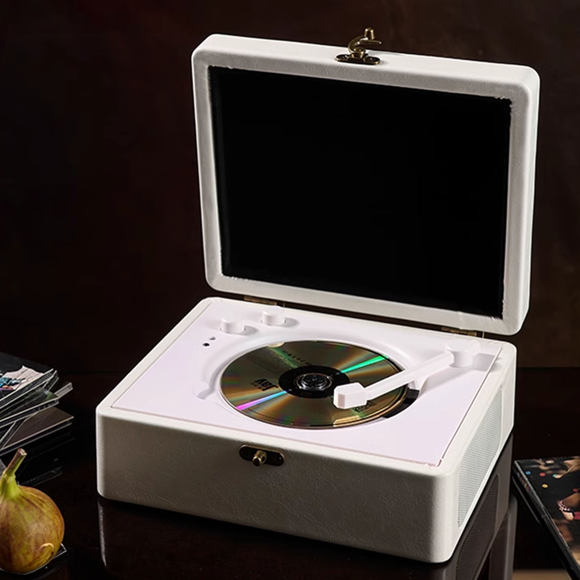 Bluetooth CD Player Portable 2.0 HiFi Sound Record Player with Remote ...