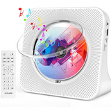 Bluetooth CD Player with Screen, USB and Aux Port, FM, Compact Audio ...