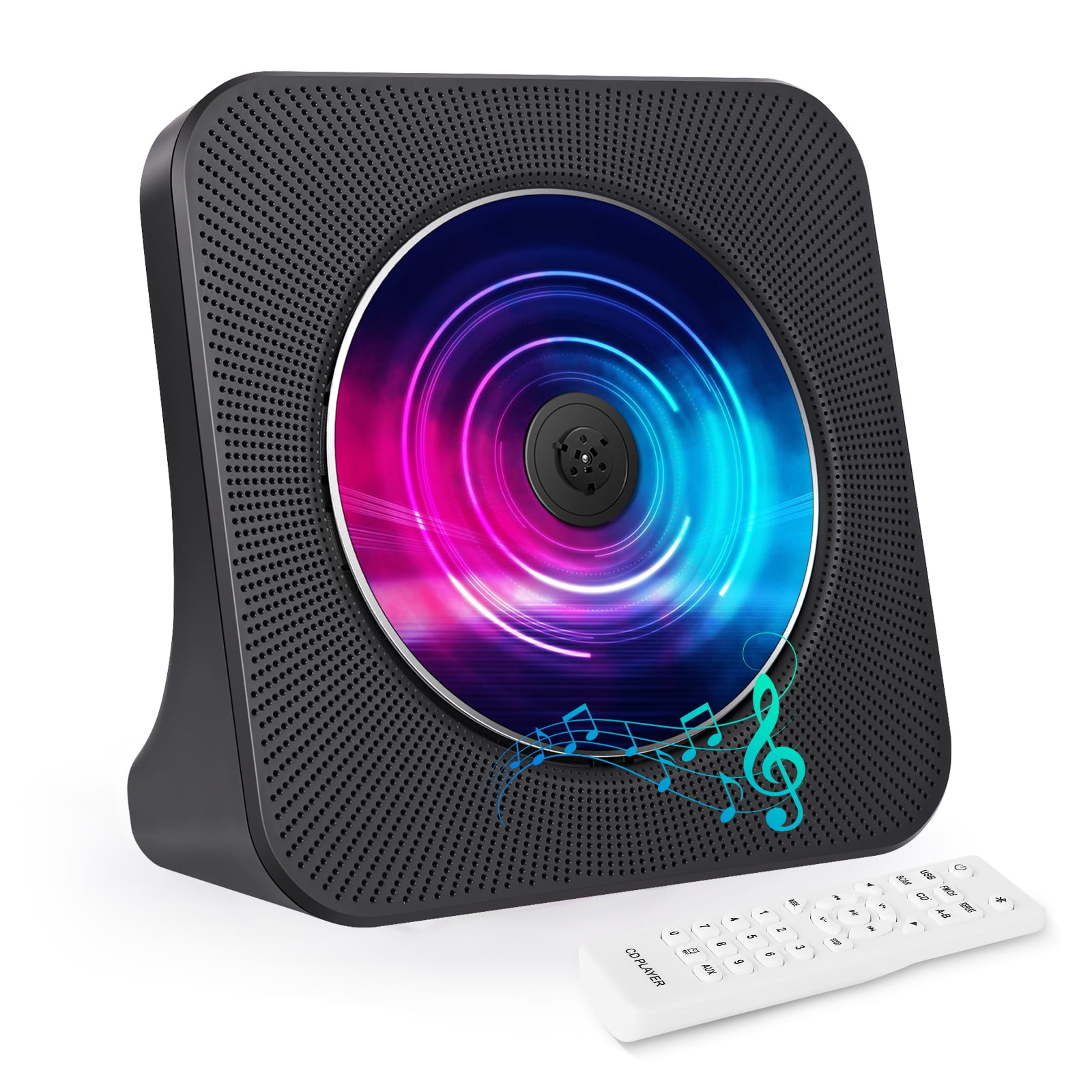 Bluetooth CD Players with HIFI Speakers, FM Radio, Desktop CD Player ...