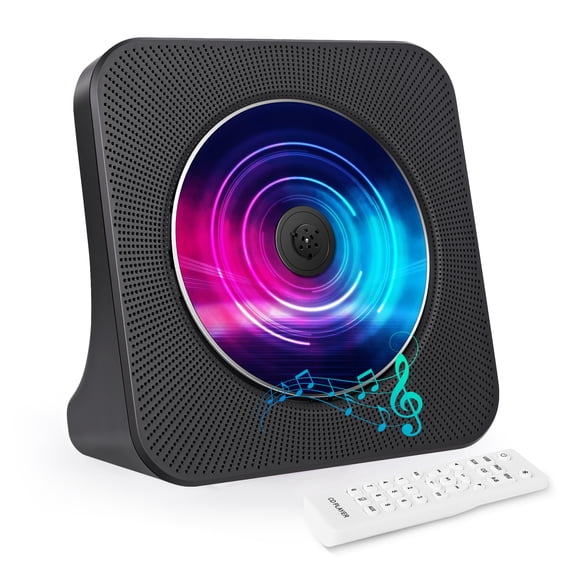 Bluetooth CD Players with HIFI Speakers, FM Radio, Desktop CD Player ...