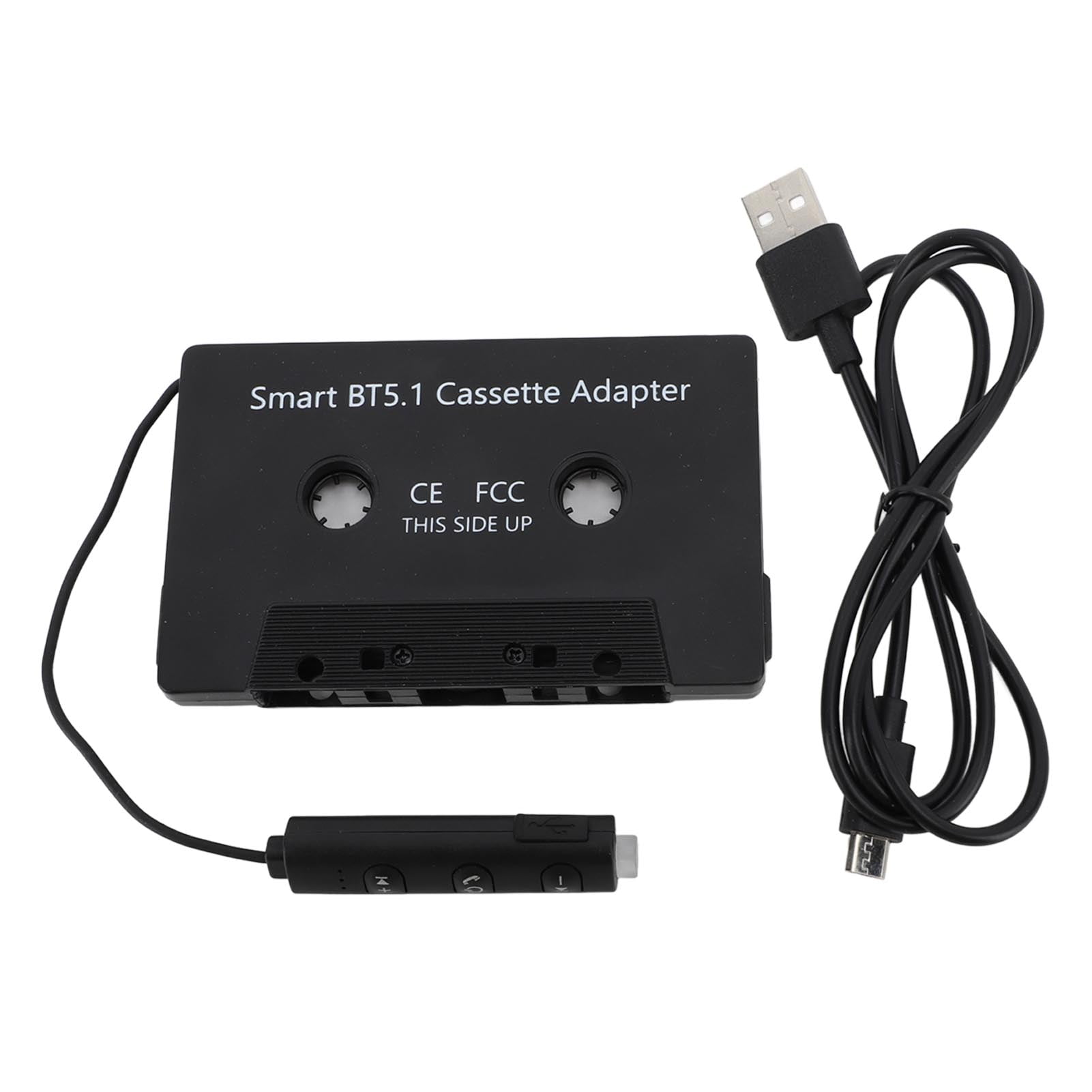 Bluetooth Cassette Adapter BT5.1 Universal Wireless Cassette Tape to ...