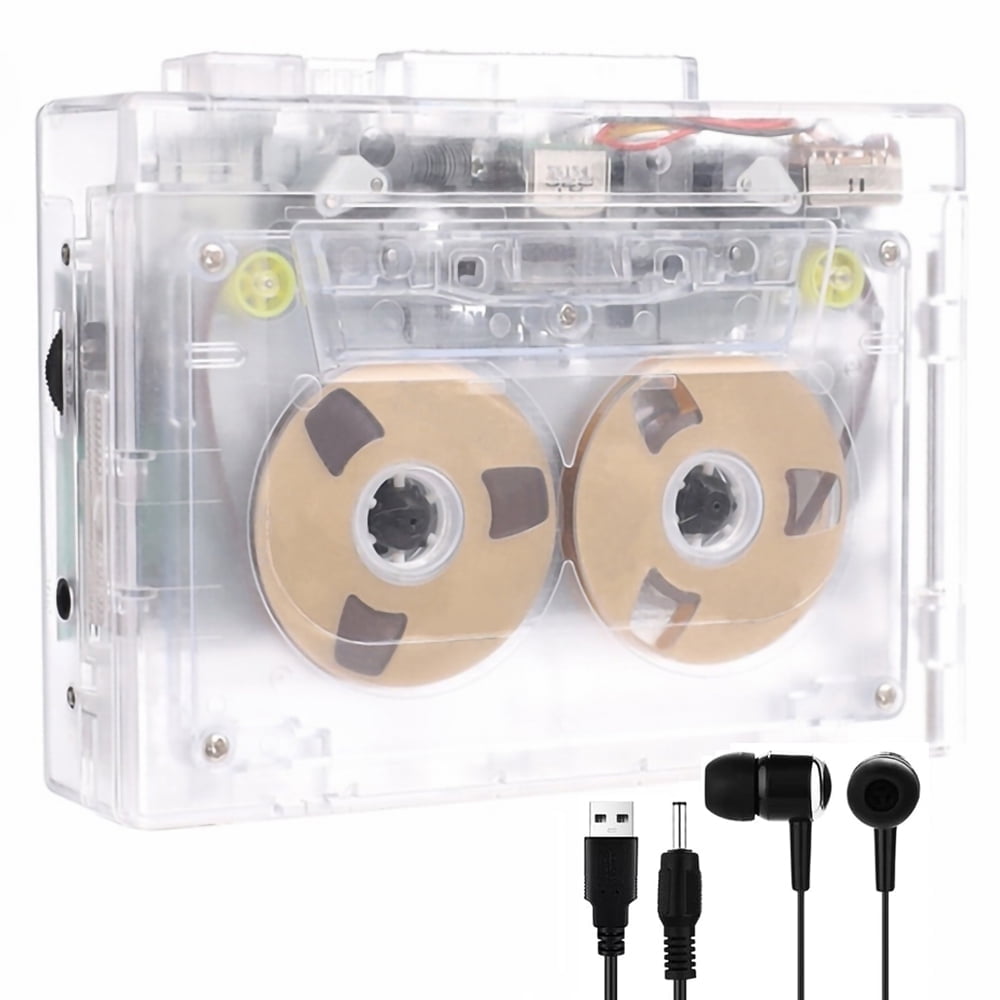 Prociv Bluetooth Cassette Player, Portable FM Radio Walkman, Auto Flip ...