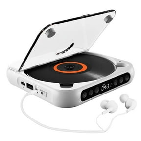 Wireless Bluetooth CD Player with Built-in Speaker and USB Playback ...