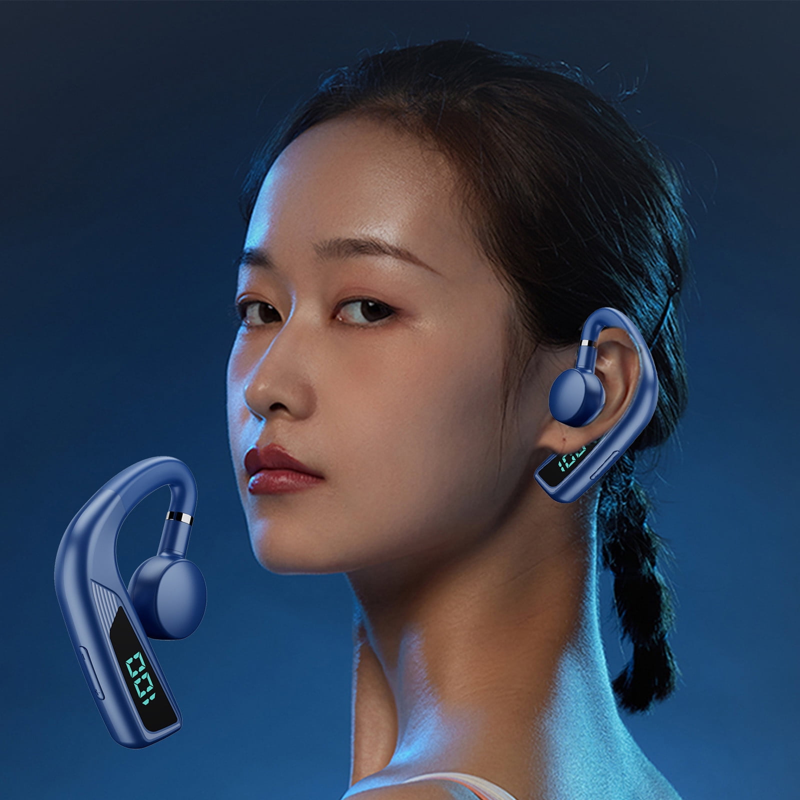 Bluetooth Conduction Headphones Open Ear Headphones Bluetooth 5.2 ...