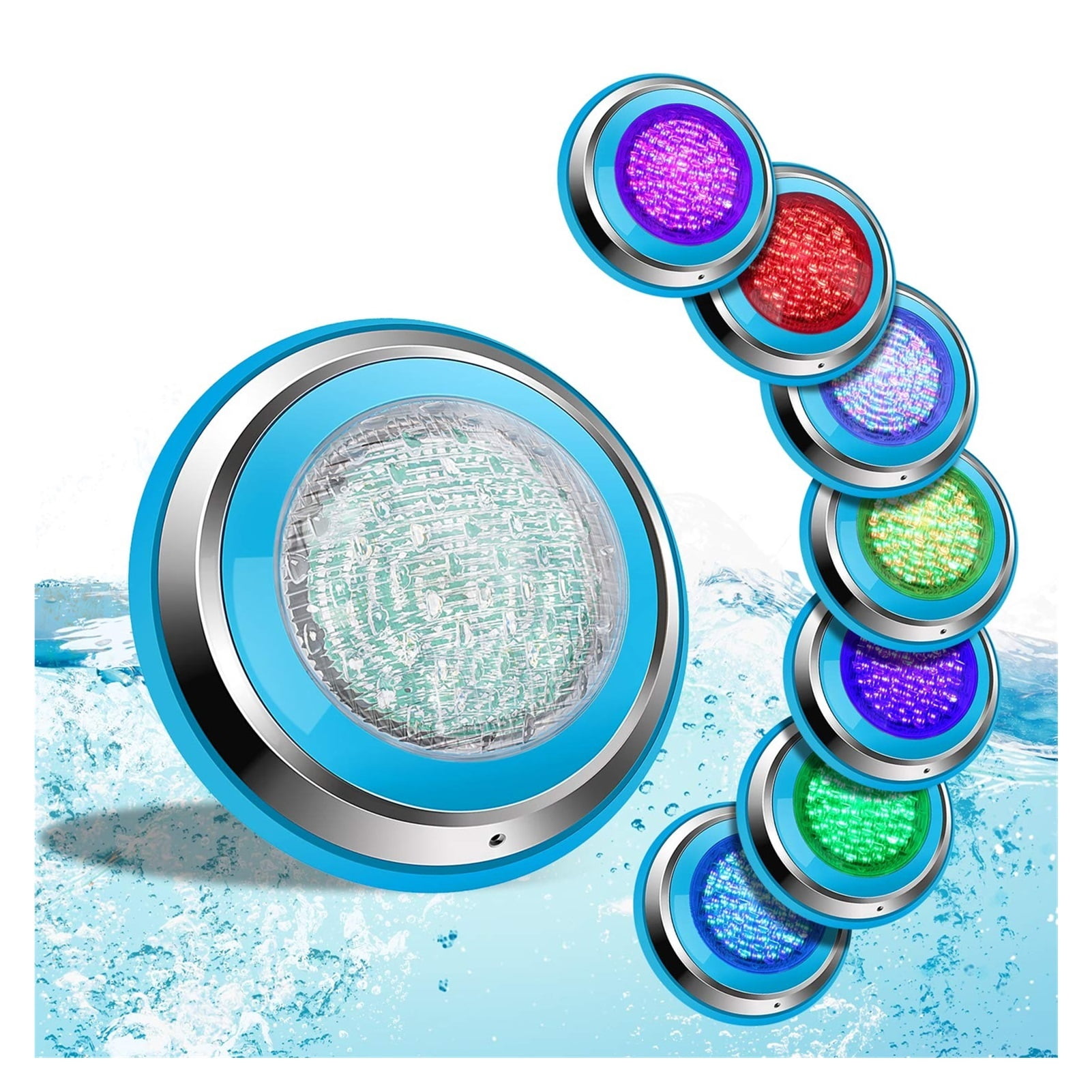 Bluetooth Control Led Pool Light Waterproof IP68 47W RGB Swimming Pool ...