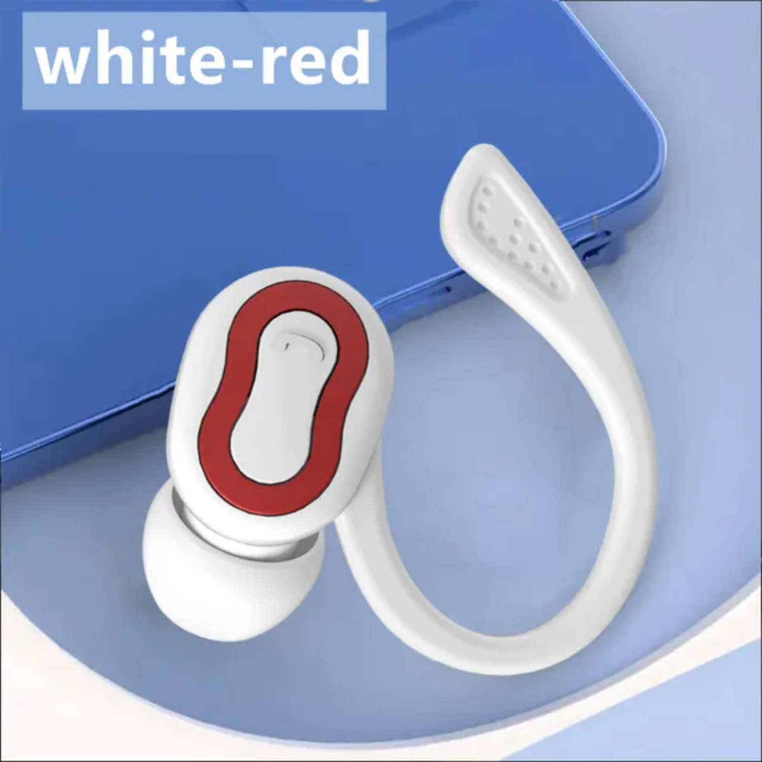 Bluetooth D9 Wireless Ear Hook Headset for Sports and Business - Sleek Design Low Delay Noise ...