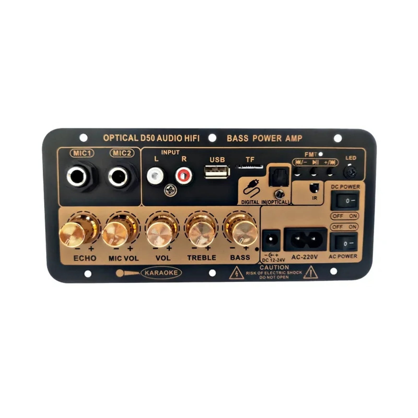 Bluetooth Digital Amplifier Board with Optical Input Amplifier Home/Car ...