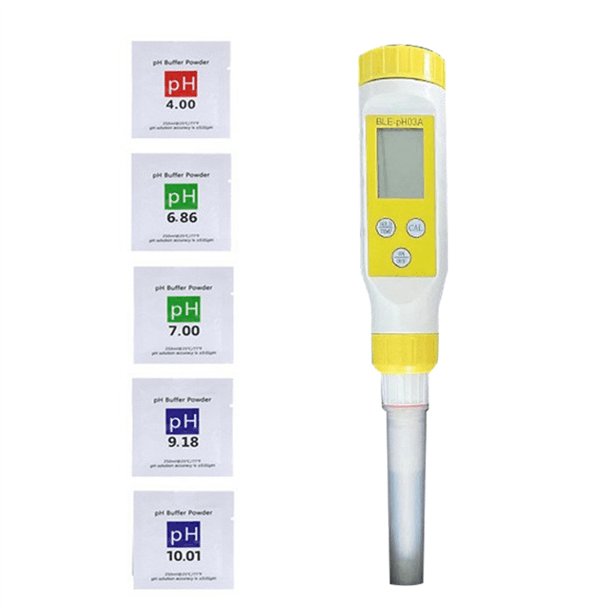 Bluetooth Digital PH Meter For Food, High Accuracy Food PH Tester with ...