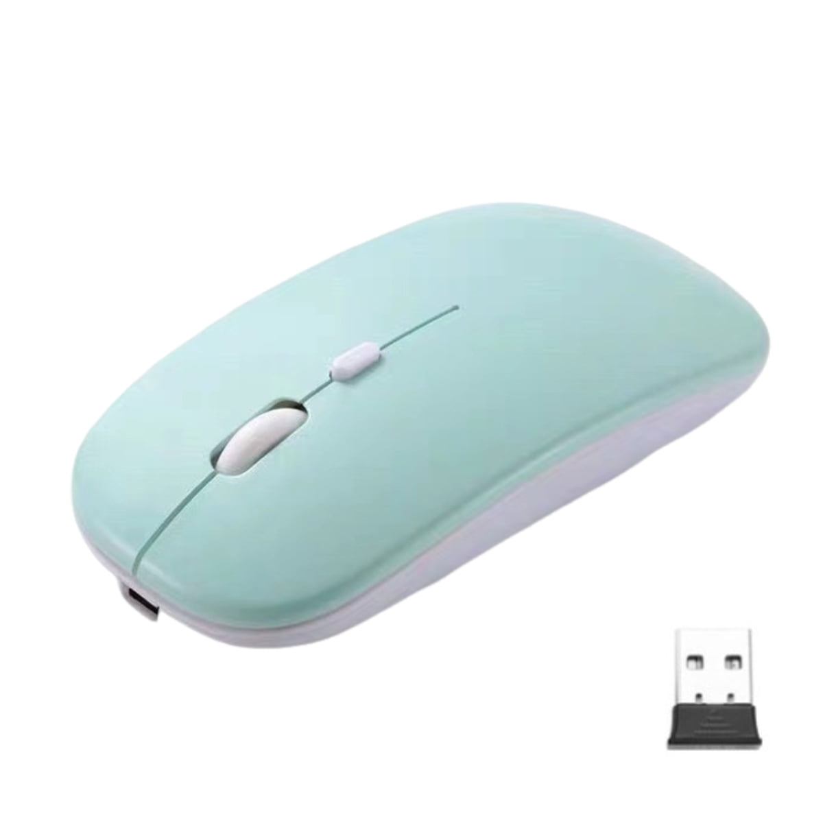 Bluetooth Dual-Mode Wireless Mouse Charging Light-Emitting Computer ...