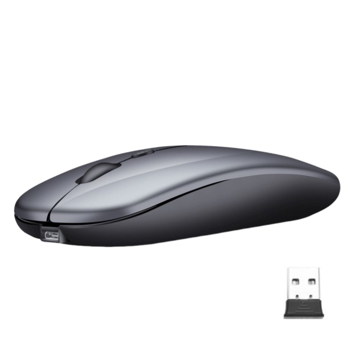 Bluetooth Dual-Mode Wireless Mouse Charging Light-Emitting Computer ...