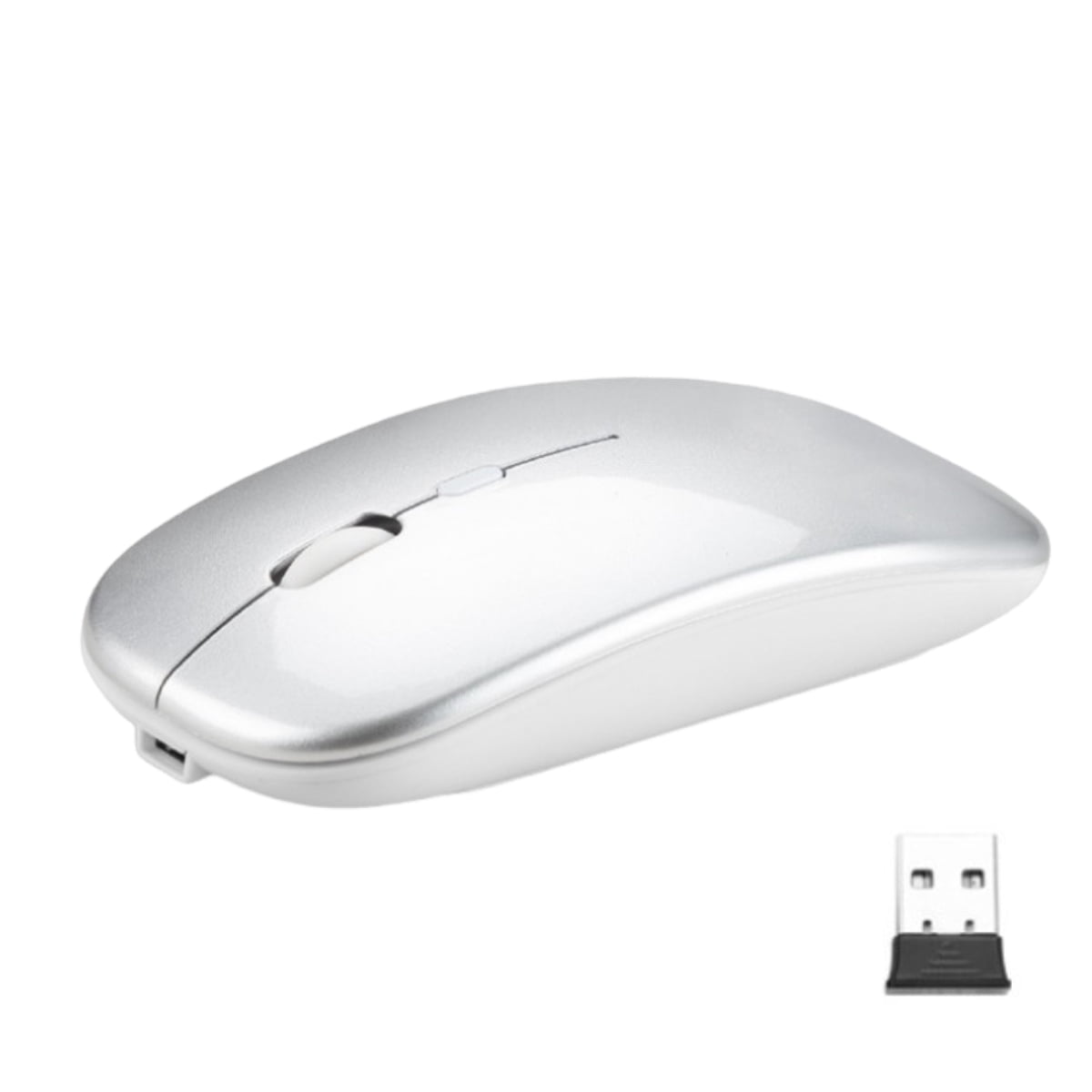 Bluetooth Dual-Mode Wireless Mouse Charging Light-Emitting Computer ...