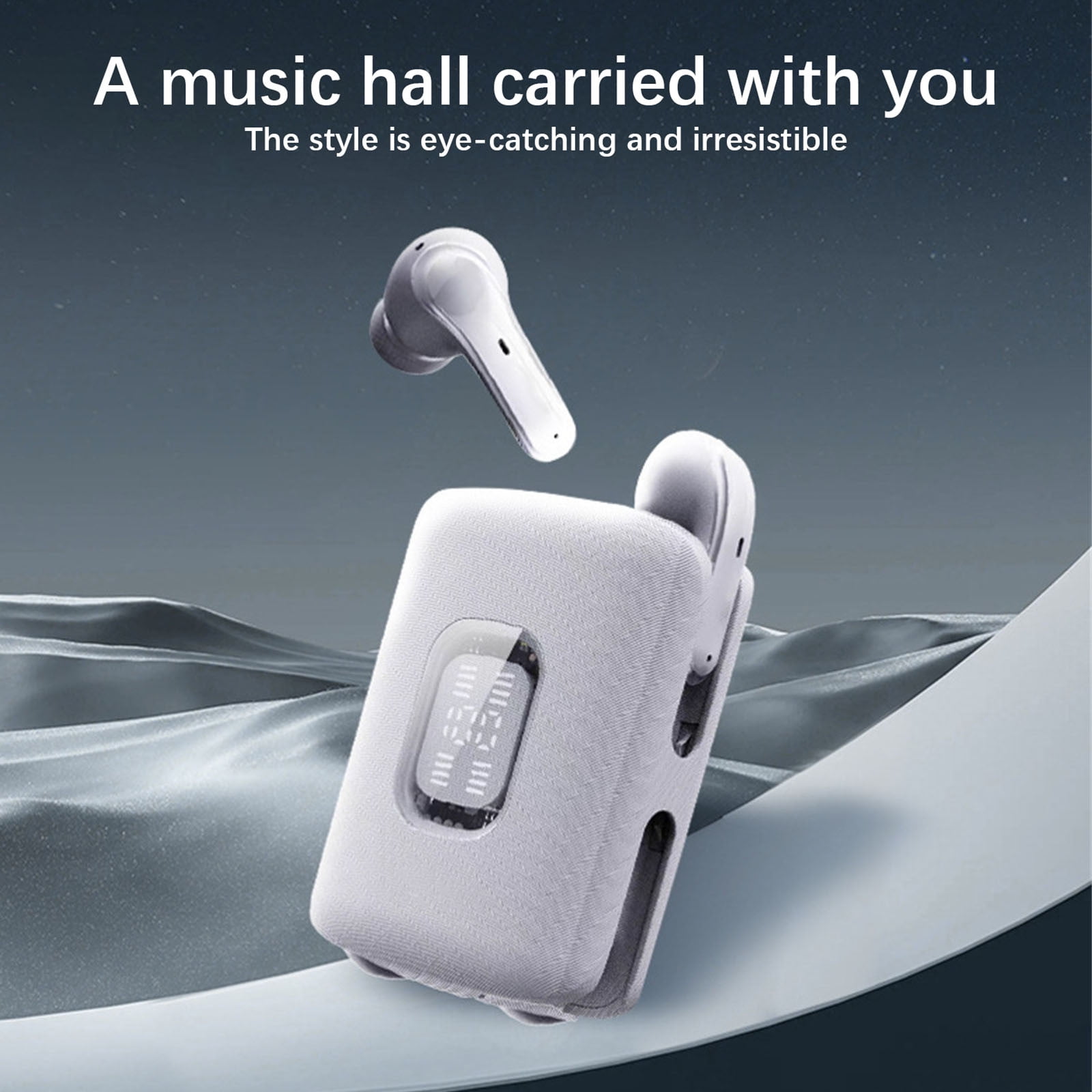 Bluetooth Earbuds 5.3 Wireless Headphones Dual HIFI Sound 40MS Low ...